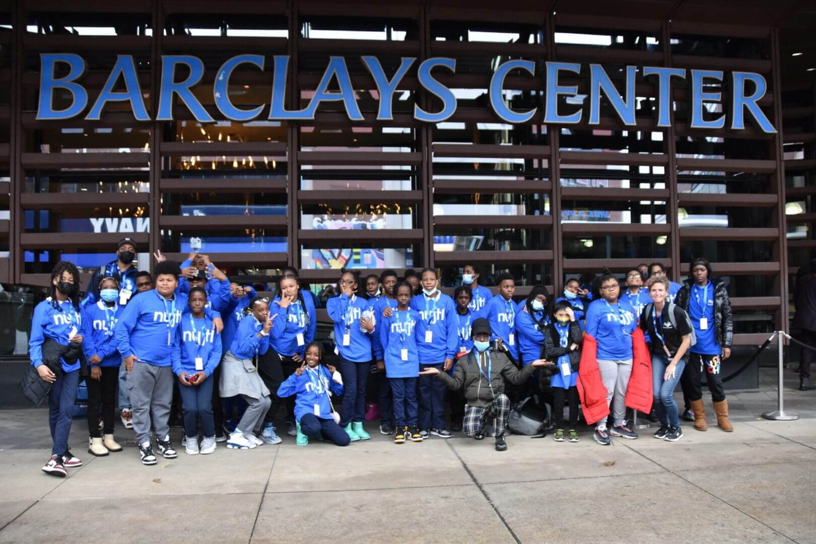 IS 364 Falcons join ‘I Will Graduate Day’ celebration at Barclays ...